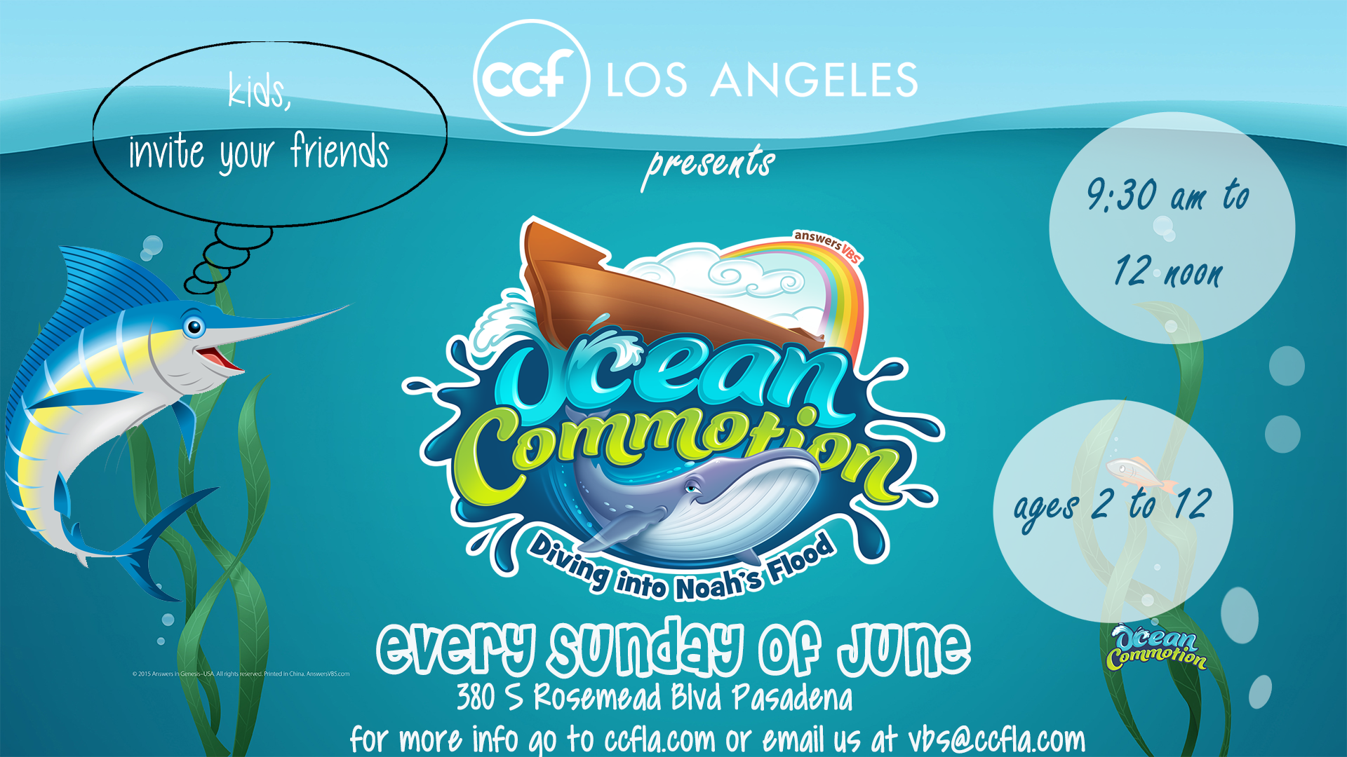 Ocean Commotion VBS 2016
